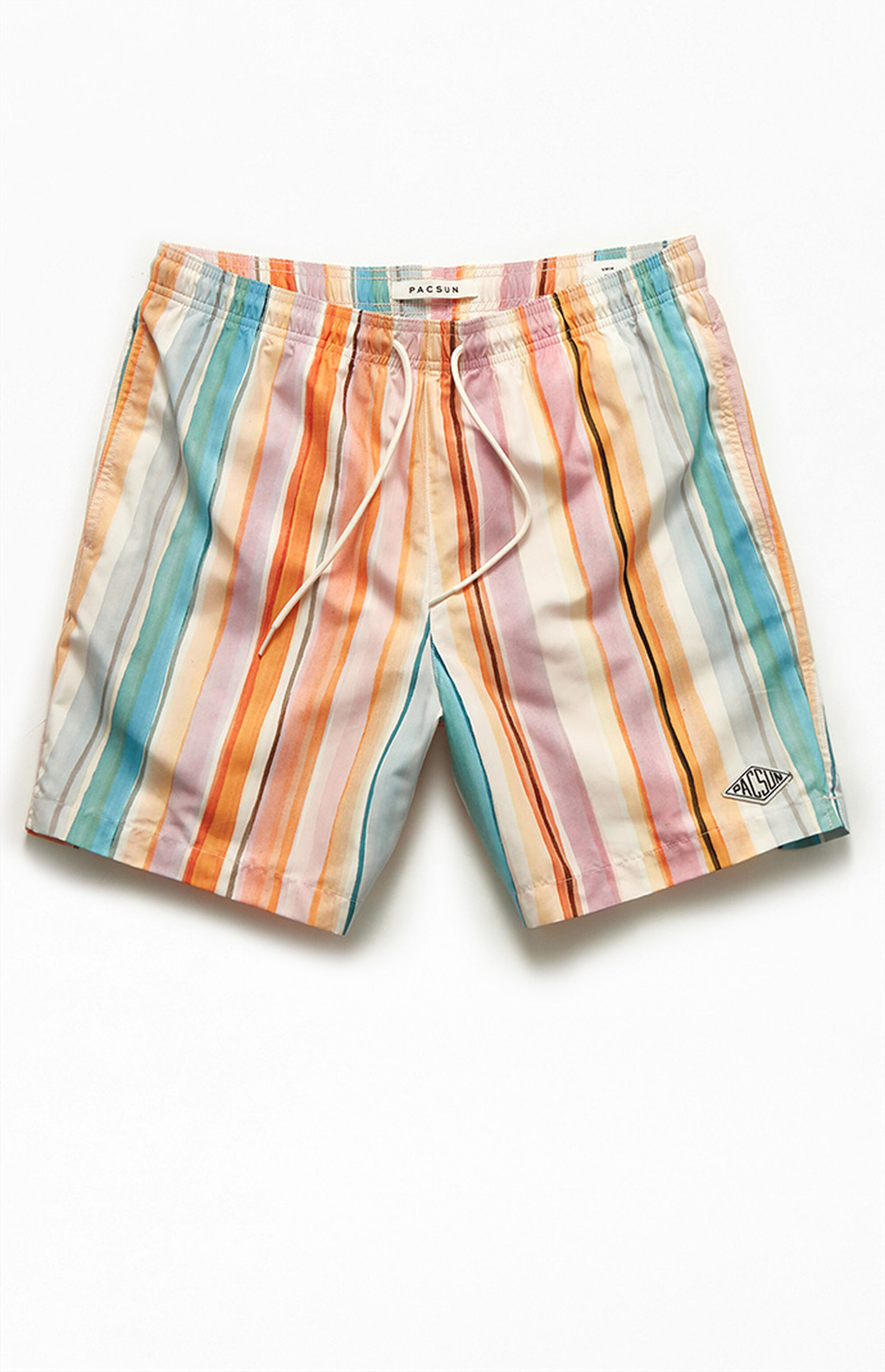 Pacsun Watercolor 17" Swim Trunks | Pacsun