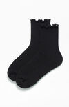 LA Hearts Solid Ruffle Socks | Pacsun