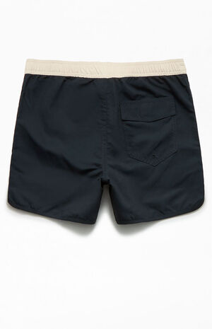 Pacsun Dark Crimson 14.5" Swim Trunks | Pacsun