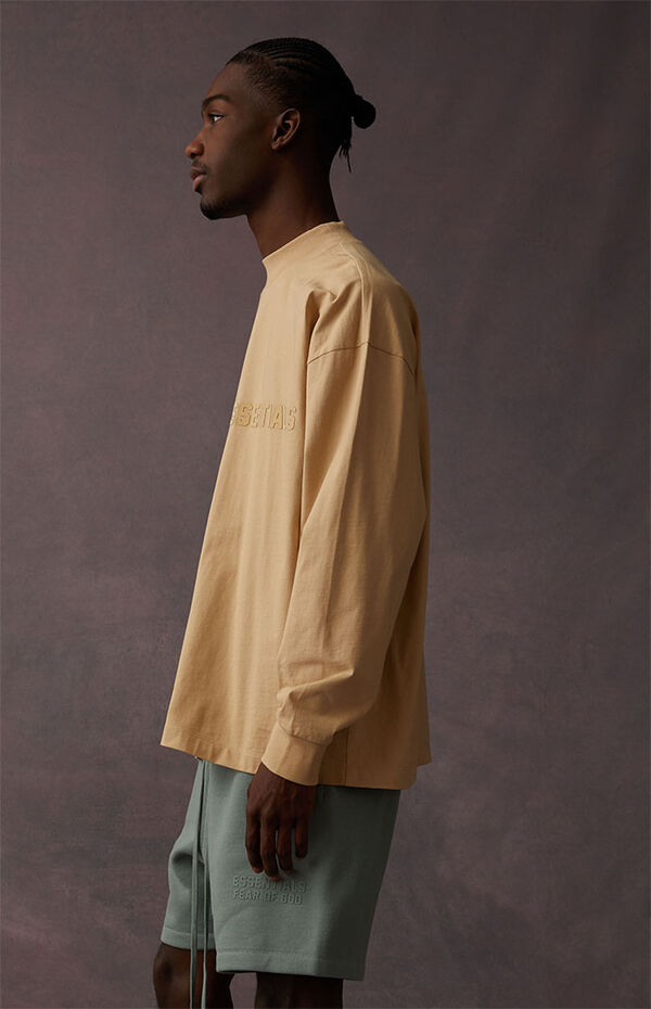 Fear of God Essentials Sand Long Sleeve T-Shirt | Pacsun
