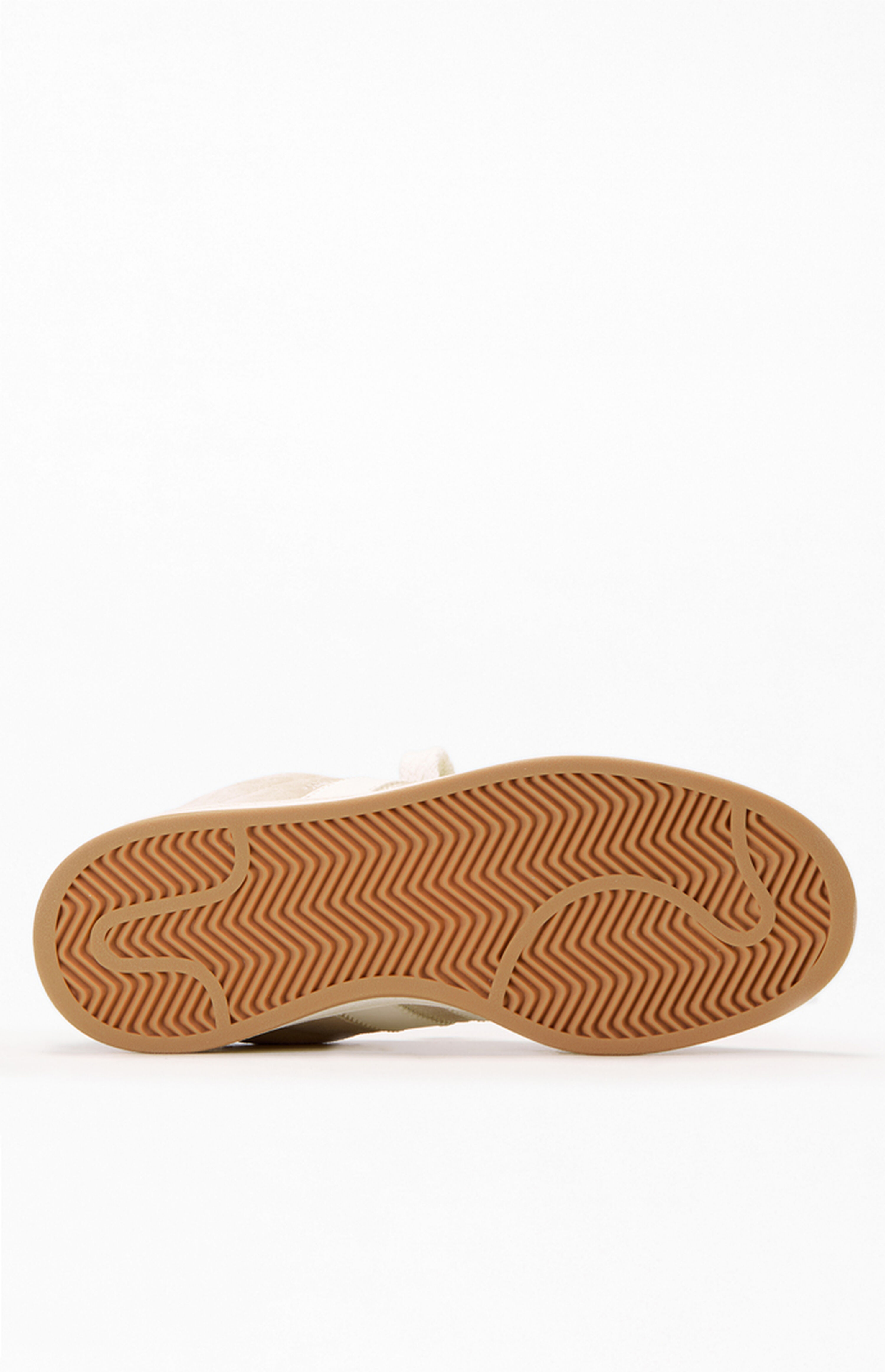 adidas Women's Tan & White Campus 00s Sneakers | Pacsun