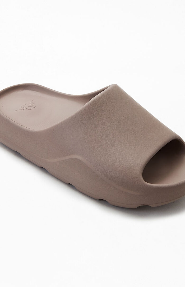 Kappa Beige Authentic Plume 1 Slide Sandals | Pacsun