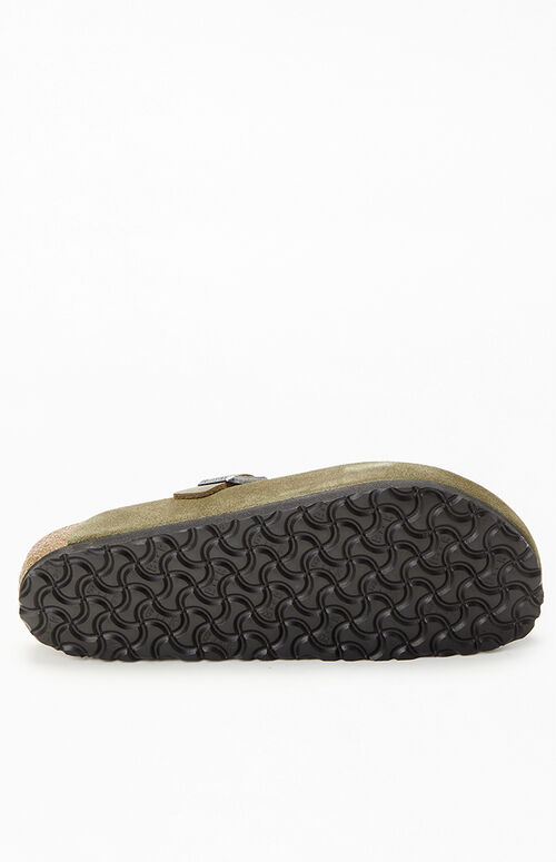 Birkenstock Boston Mixed Leather Clog Thyme | Pacsun