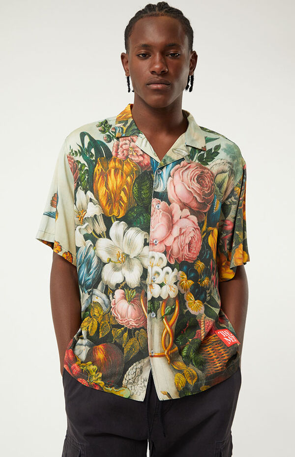 The Met x PacSun Floral Woven Shirt | PacSun