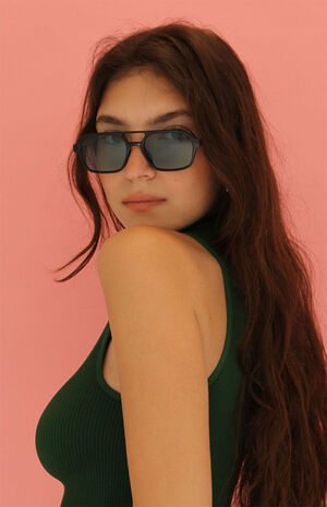 INDY Sunglasses Mint Ice Cube Aviator Sunglasses | PacSun