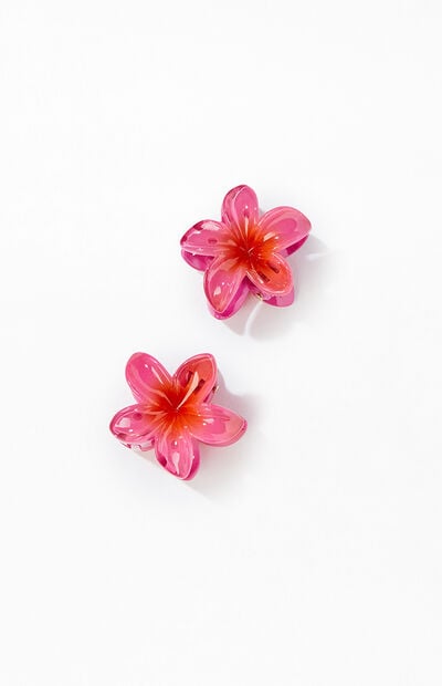 LA Hearts 2 Pack Mini Flower Hair Clips | PacSun