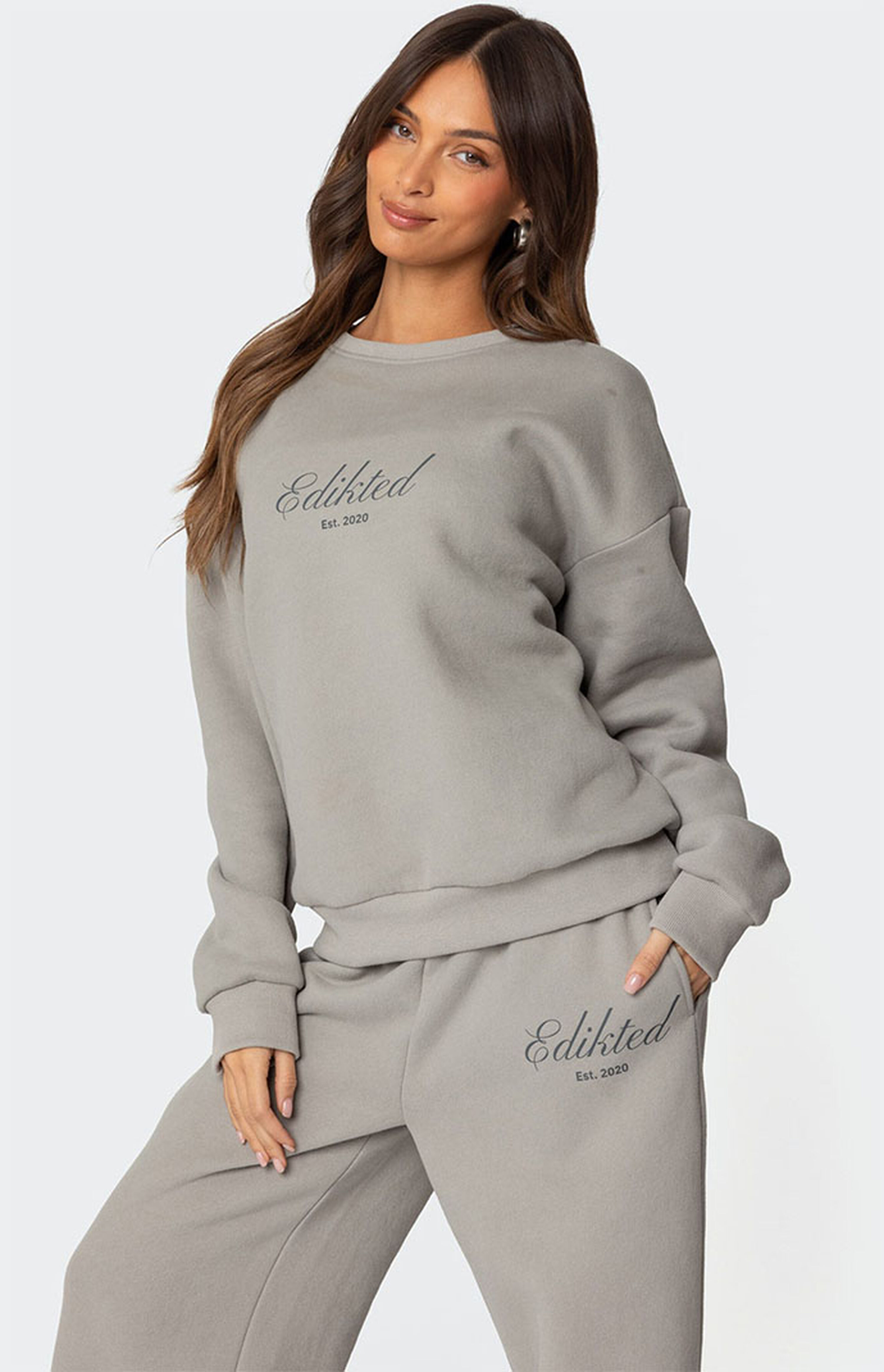 Edikted Get Edikted Sweatshirt | Pacsun