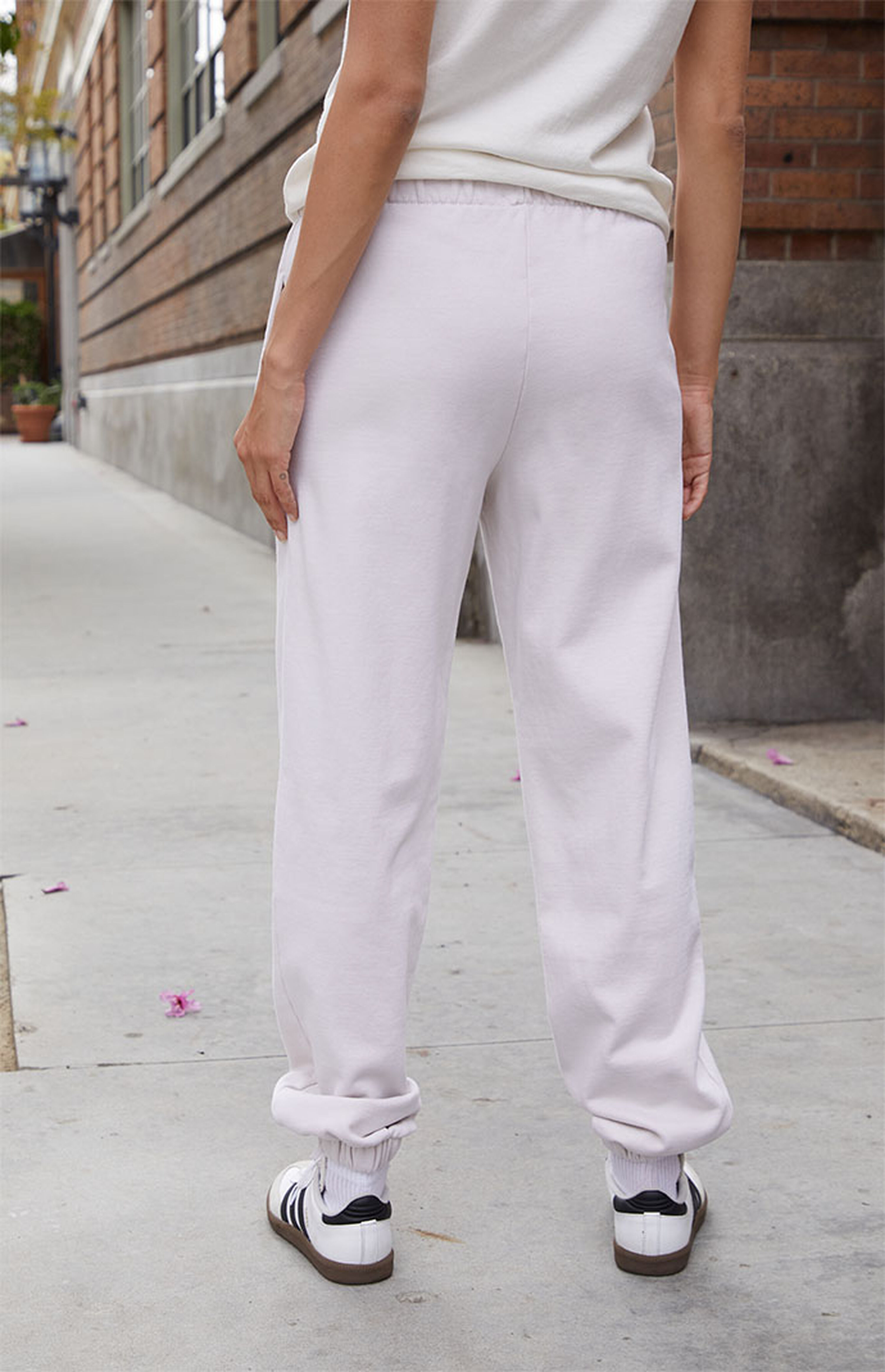 John Galt Cream Rosa Sweatpants | PacSun