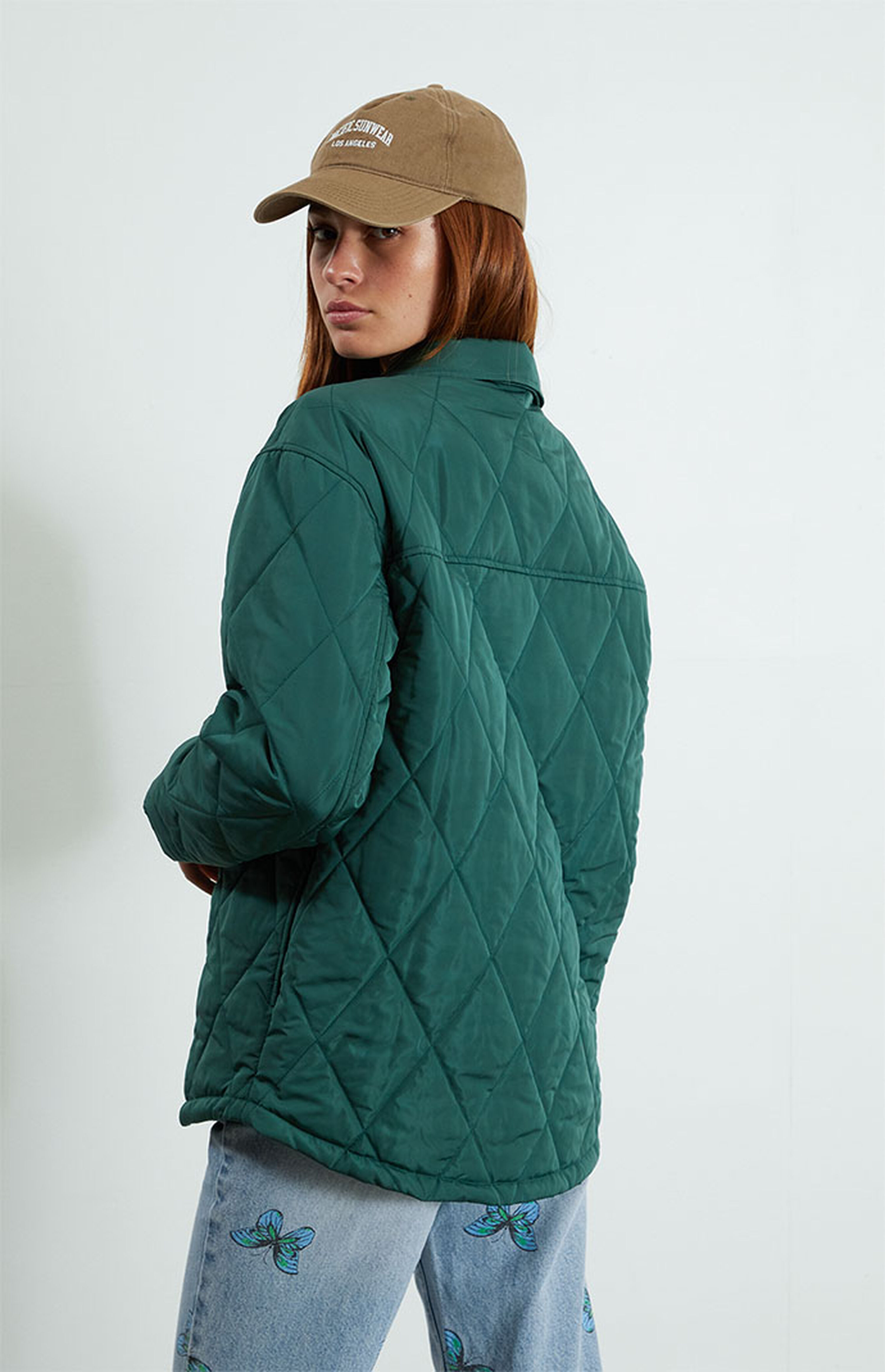 LA Hearts Quilted Shacket | PacSun