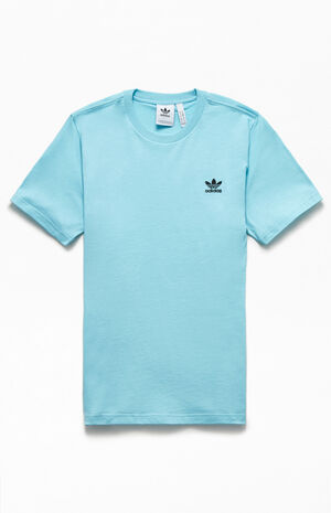 adidas Light Blue Essential T-Shirt | PacSun