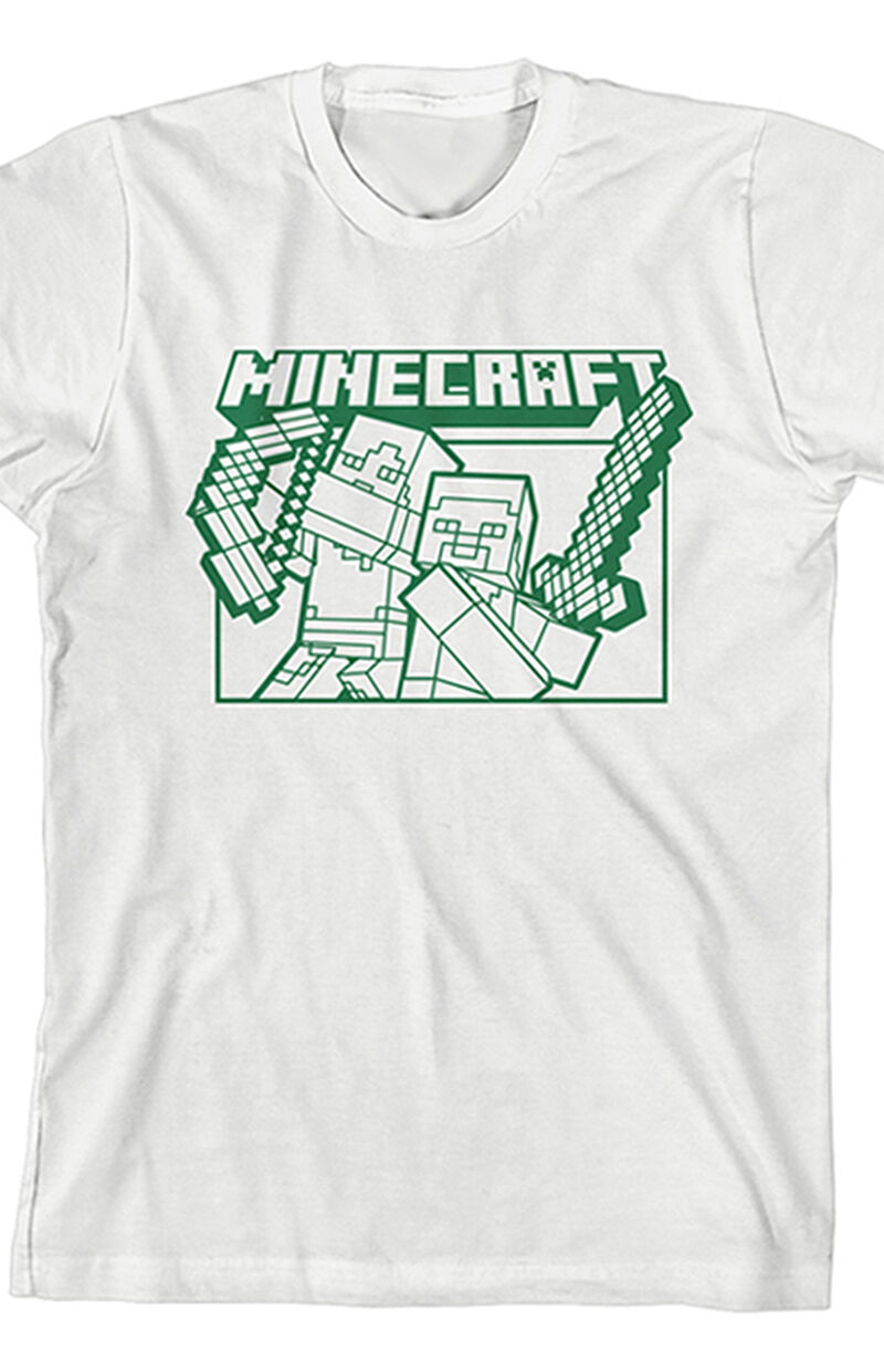 Kids Minecraft Steve & Alex T-Shirt | Pacsun
