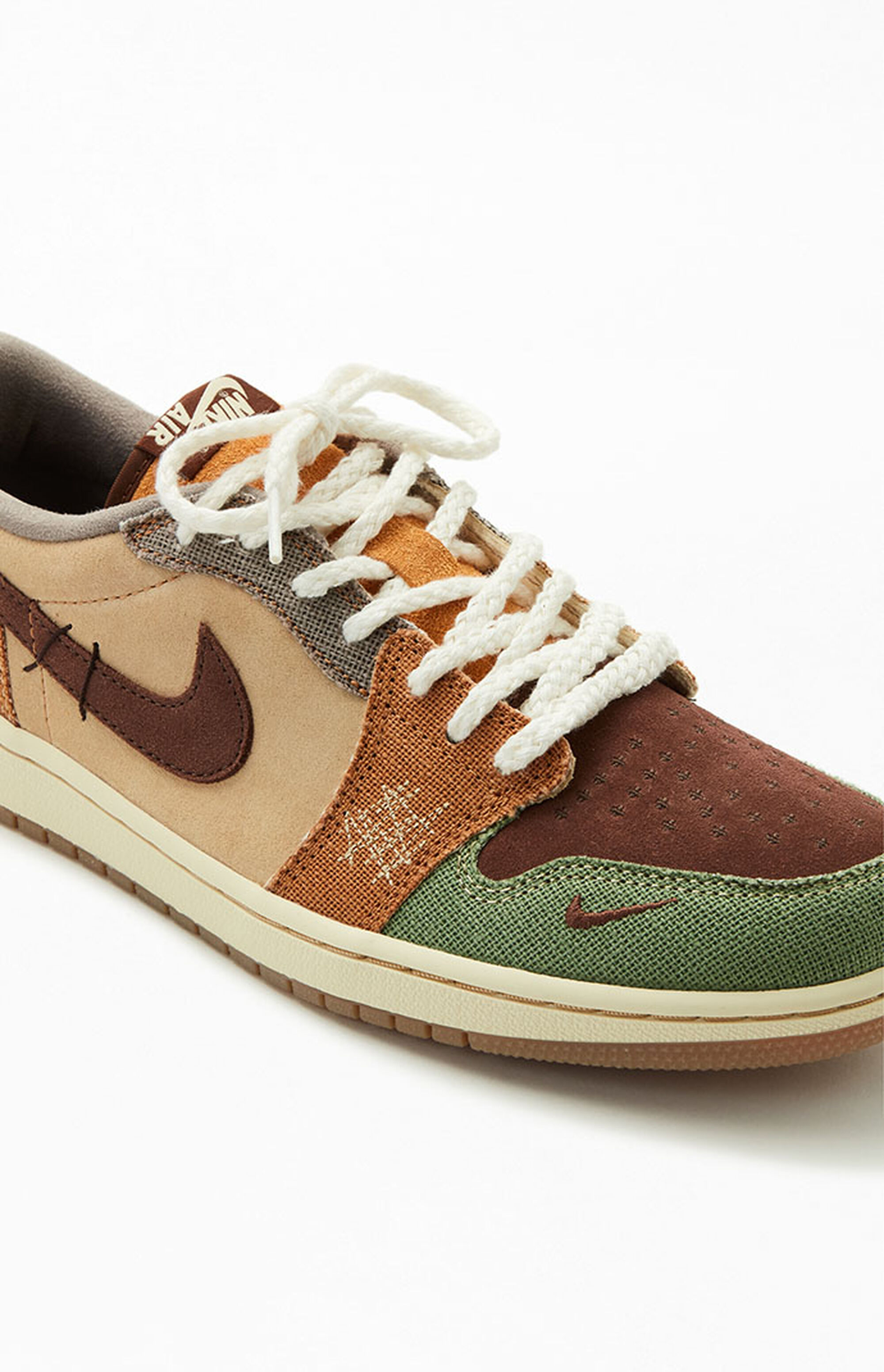 Air Jordan 1 x Zion Williamson Retro Low OG Voodoo Shoes | Pacsun