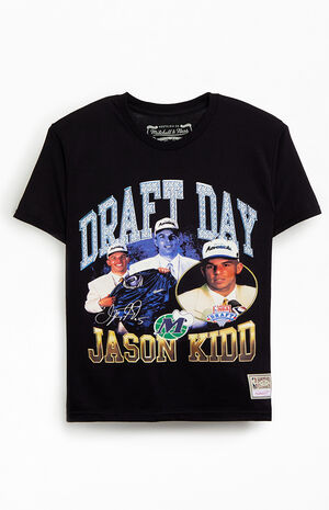Mitchell & Ness Draft Day Dallas Mavericks Jason Kidd Concert T-Shirt ...
