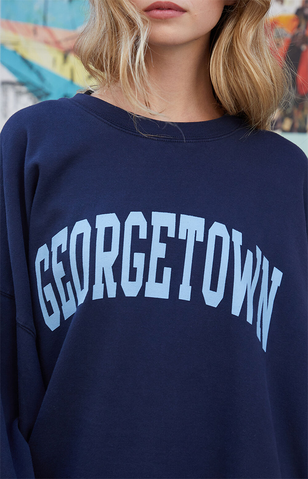 John Galt Georgetown Crew Neck Sweatshirt | PacSun