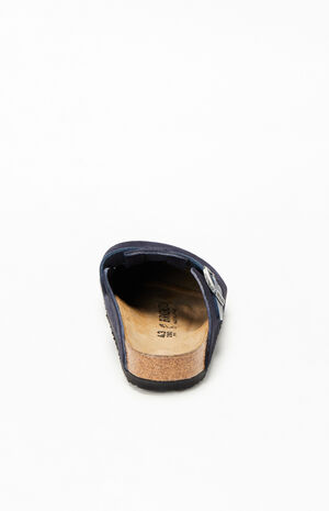 Birkenstock Boston Mixed Leather Clog Midnight | PacSun