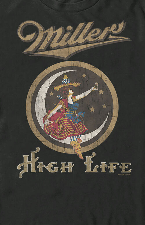 Miller High Life Logo T-Shirt | Pacsun