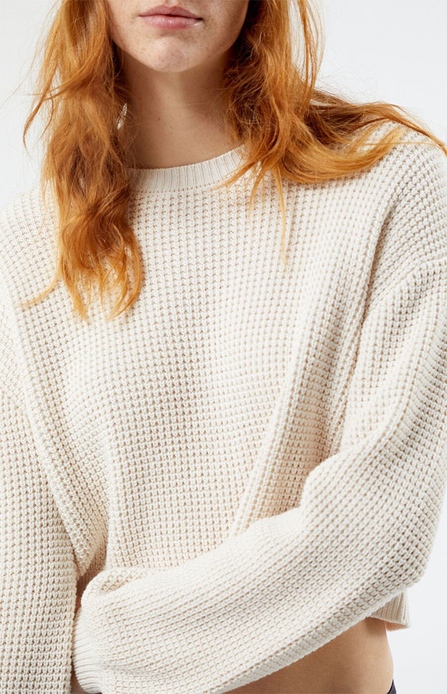 LA Hearts Babe Waffle Knit Sweater | PacSun