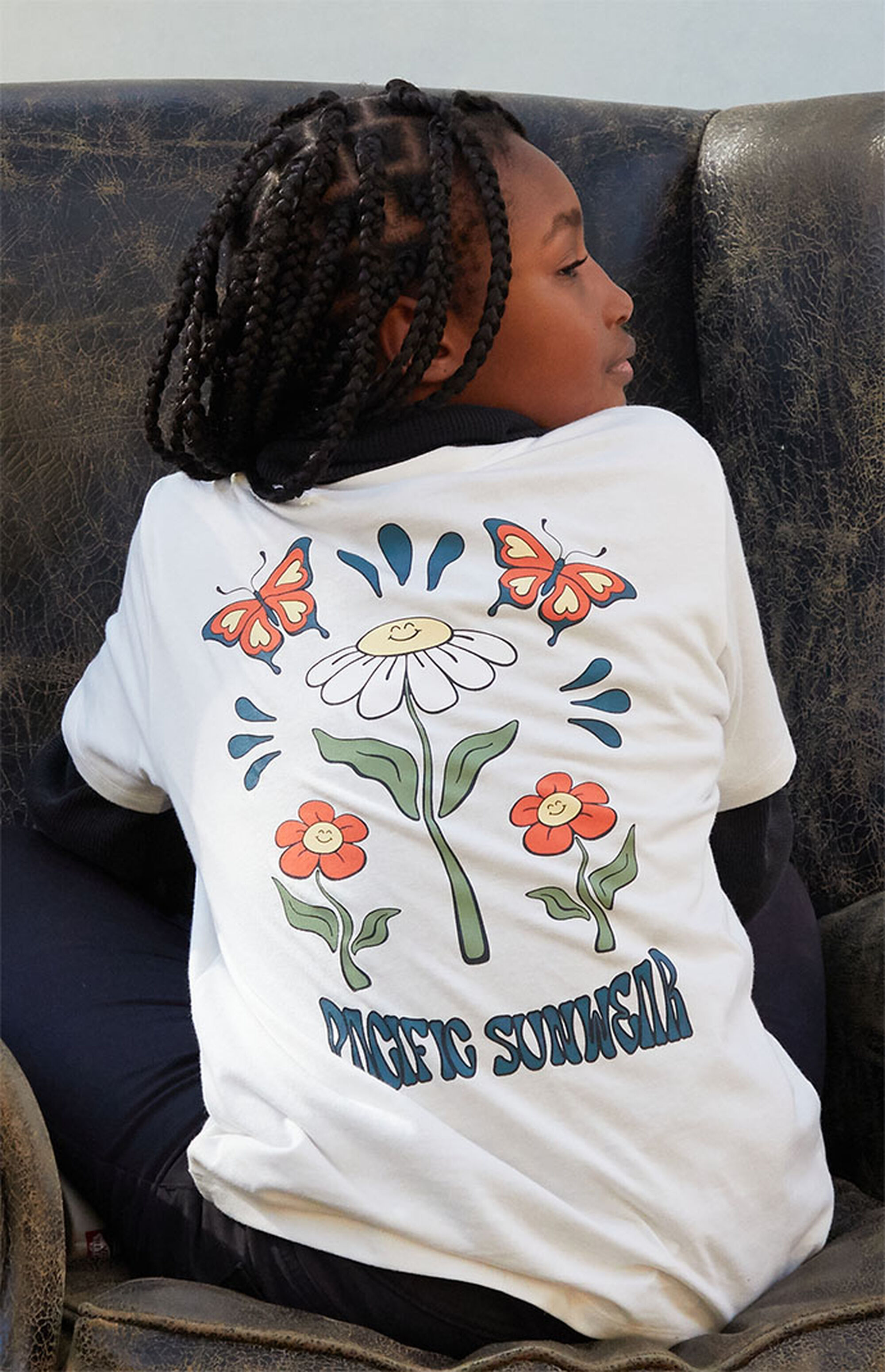 Pacsun Kids Pacific Sunwear Flower T-Shirt | Pacsun
