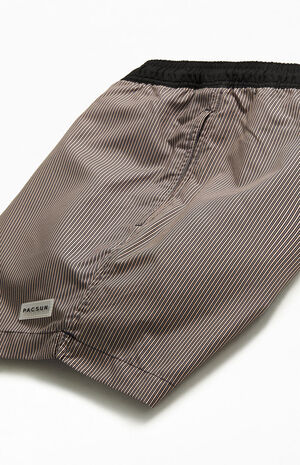 Pacsun Shoreline Mini Stripe 15" Swim Trunks | PacSun