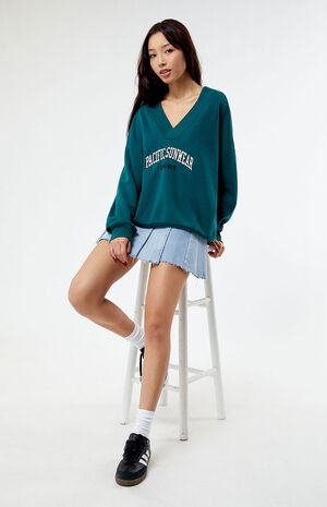 Pacsun Pacific Sunwear Sport V-Neck Sweatshirt | PacSun