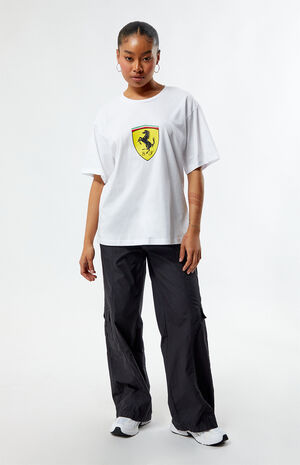 Puma Ferrari White Oversized T-Shirt | PacSun