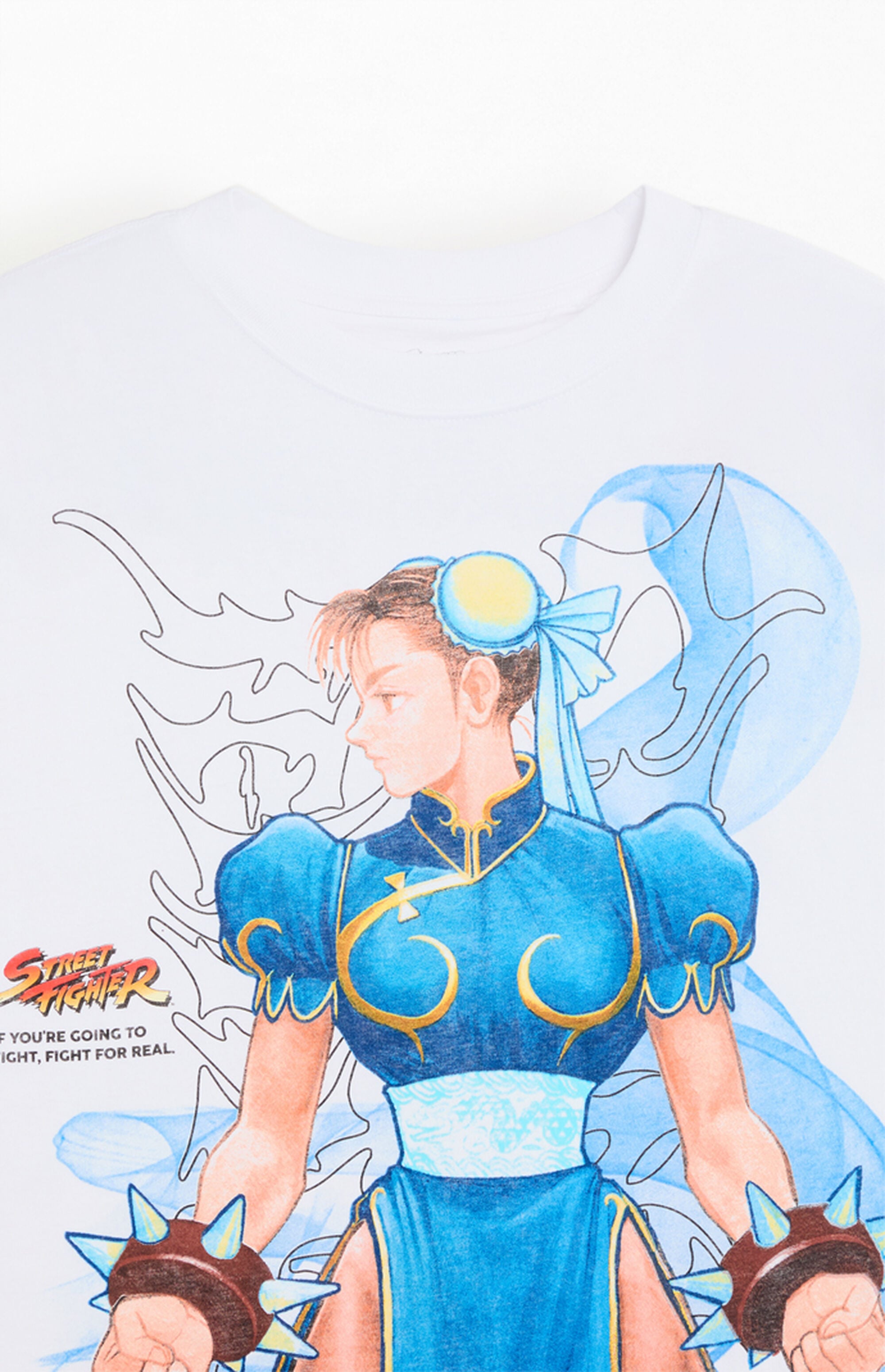 Street Fighter Chun Li Fight For Real T-Shirt | Pacsun