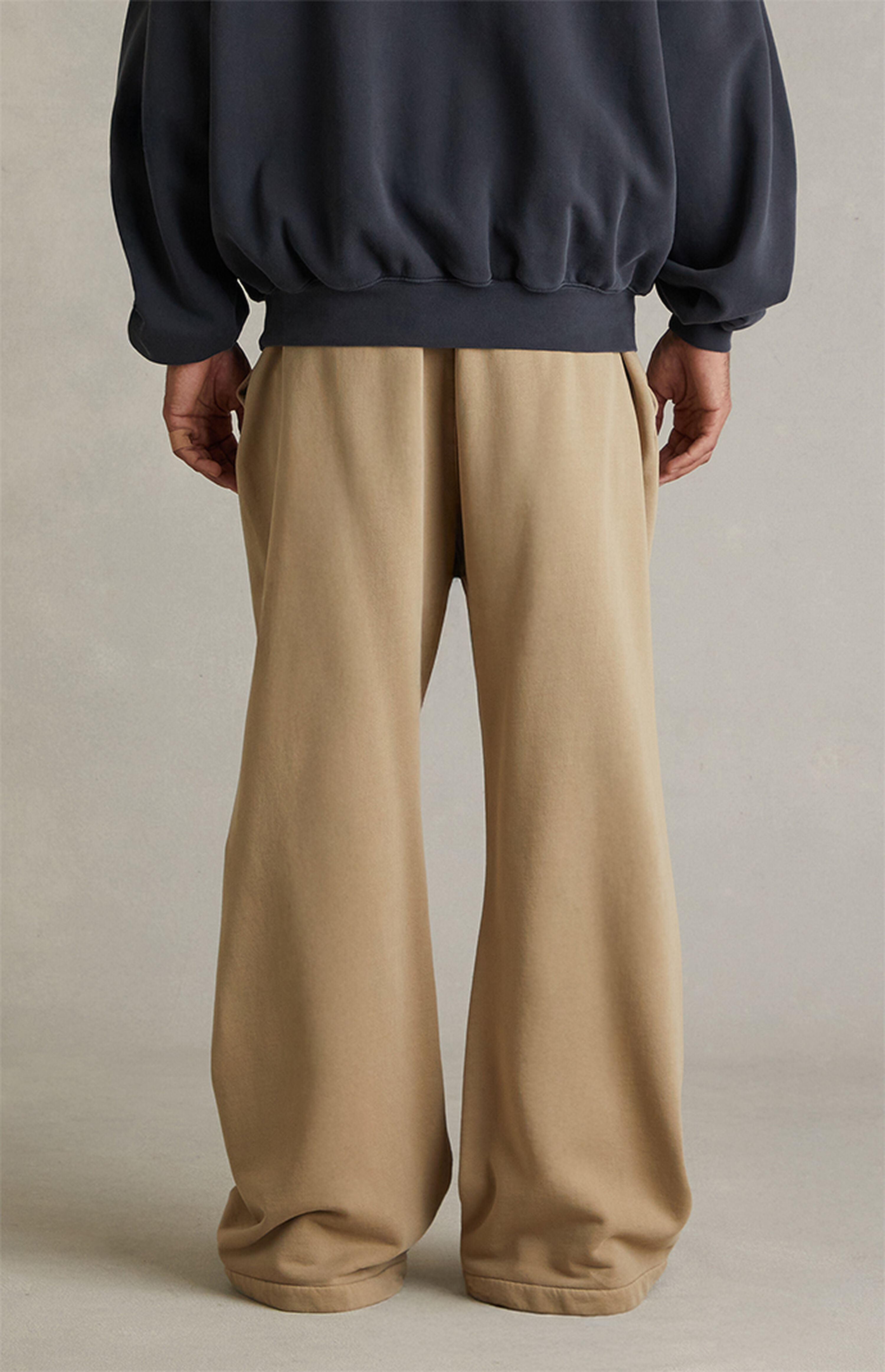 Fear of God ESSENTIALS Faded Dune Training Classic Flare Sweatpants ...