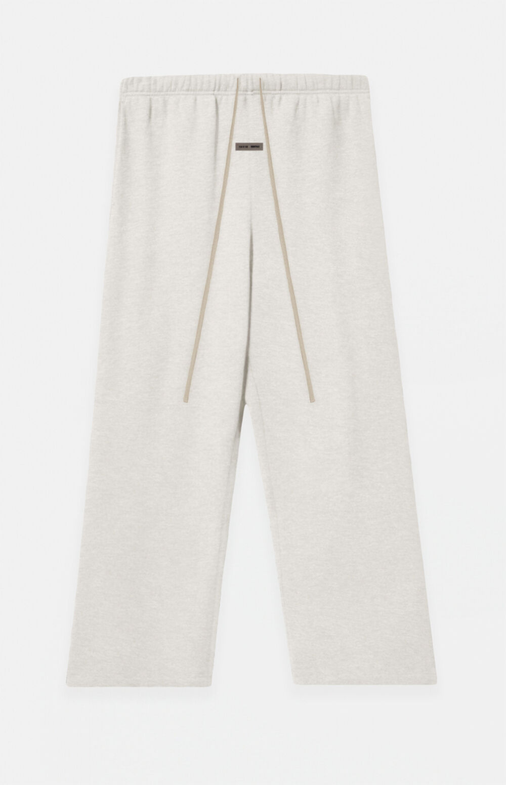 Fear of God ESSENTIALS Women's Heather Oatmeal Lounge Fleece Baggy ...