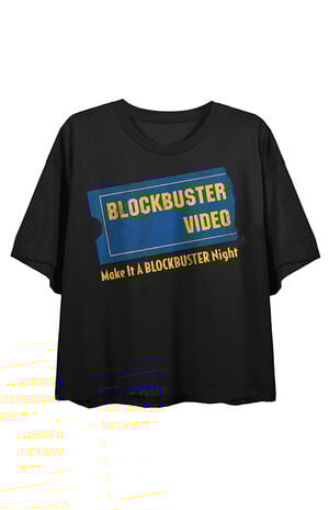 Blockbuster Video Logo Cropped T-Shirt | PacSun