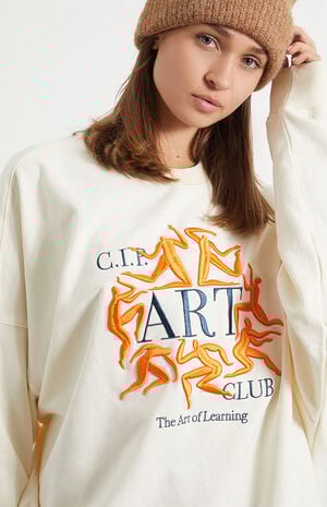 Coney Island Picnic Eco Art Club Crew Neck Sweatshirt | PacSun