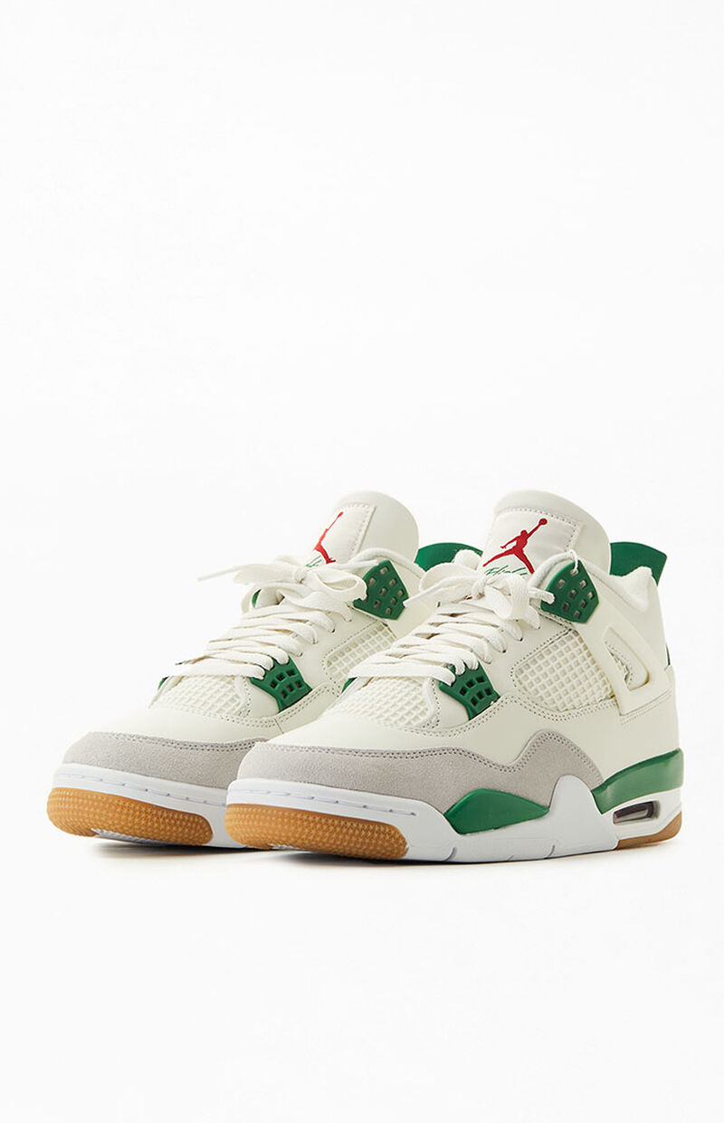 Air Jordan 4 Retro Pine Green Shoes | Pacsun