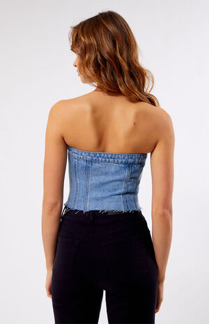Pacsun Clemmie Denim Tube Top | PacSun