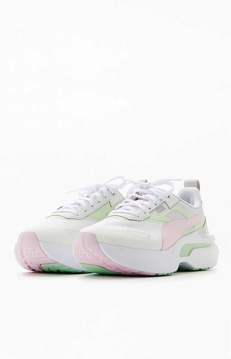 Puma Women's Yellow Kosmo Rider Sneakers | PacSun