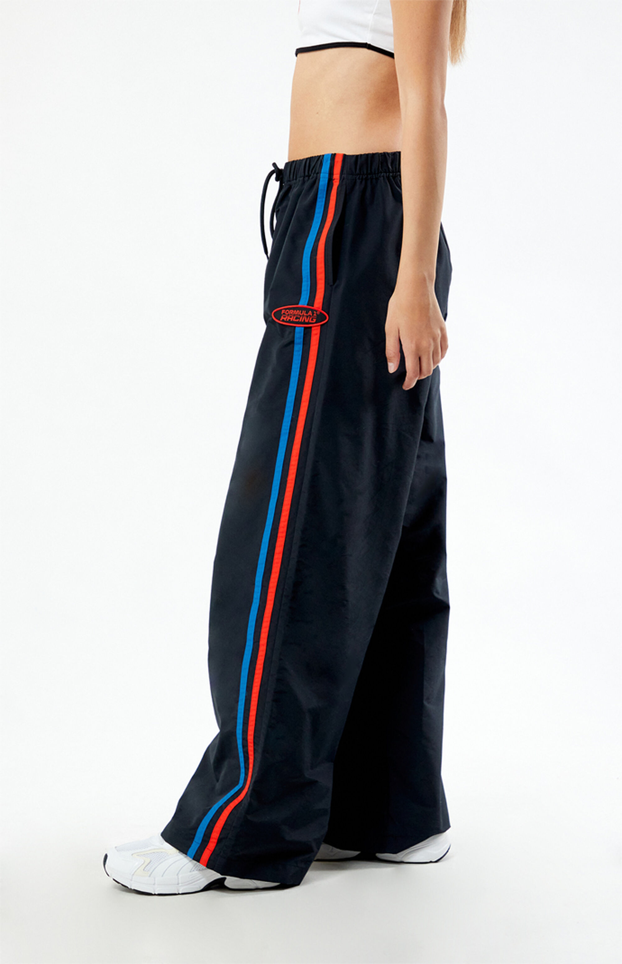 Formula 1 x PacSun Ultra Wide Leg Track Pants | Pacsun