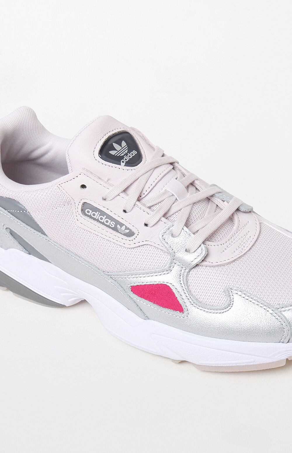 adidas Women's Pink Falcon Sneakers | PacSun | PacSun