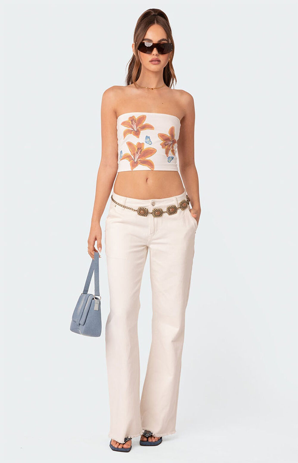 Edikted Tigerlily Tube Top | Pacsun