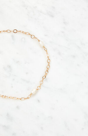 John Galt White Bead Bracelet | PacSun