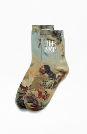 x PacSun Allegory of the Planets & Continents Crew Socks | PacSun