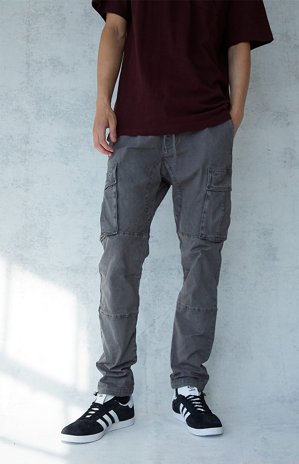 Pacsun Gray Slim Cargo Pants | Pacsun