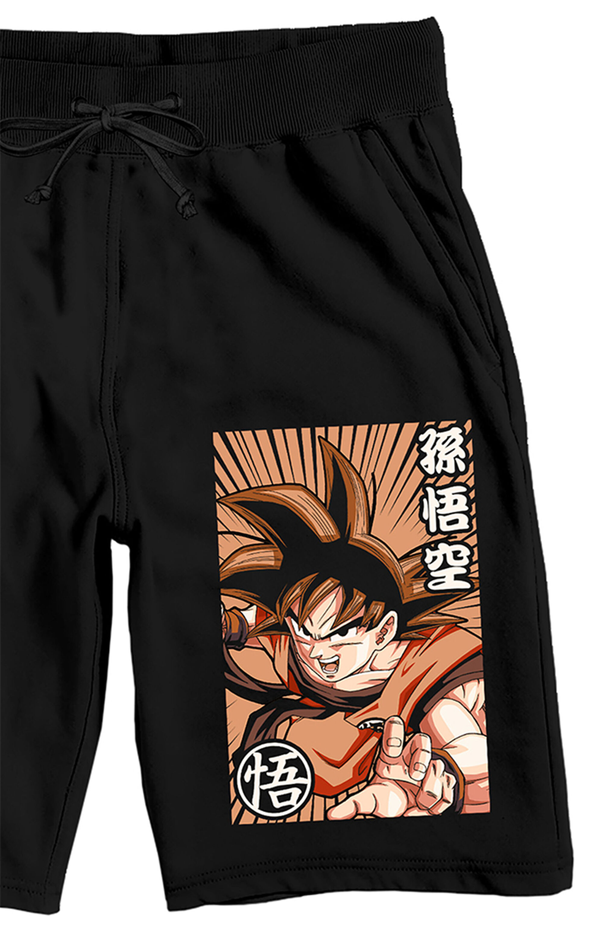 Dragon Ball Z Goku Attack Anime Sweat Shorts | Pacsun