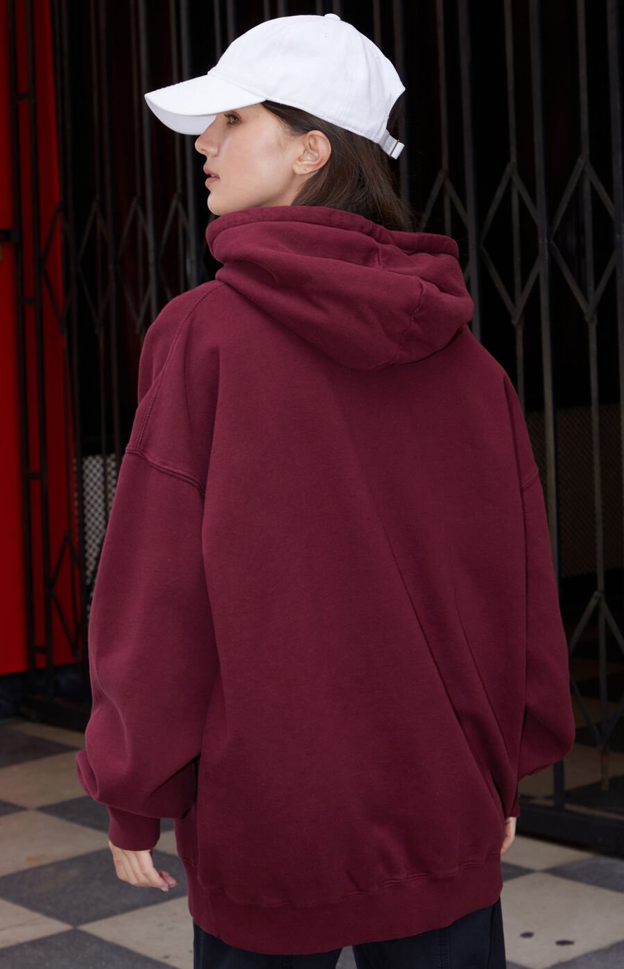John Galt Christy Boston Oversized Hoodie | PacSun