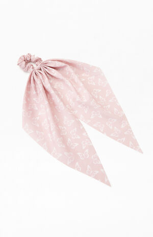 LA Hearts Tonal Butterfly Flowy Scrunchie | PacSun
