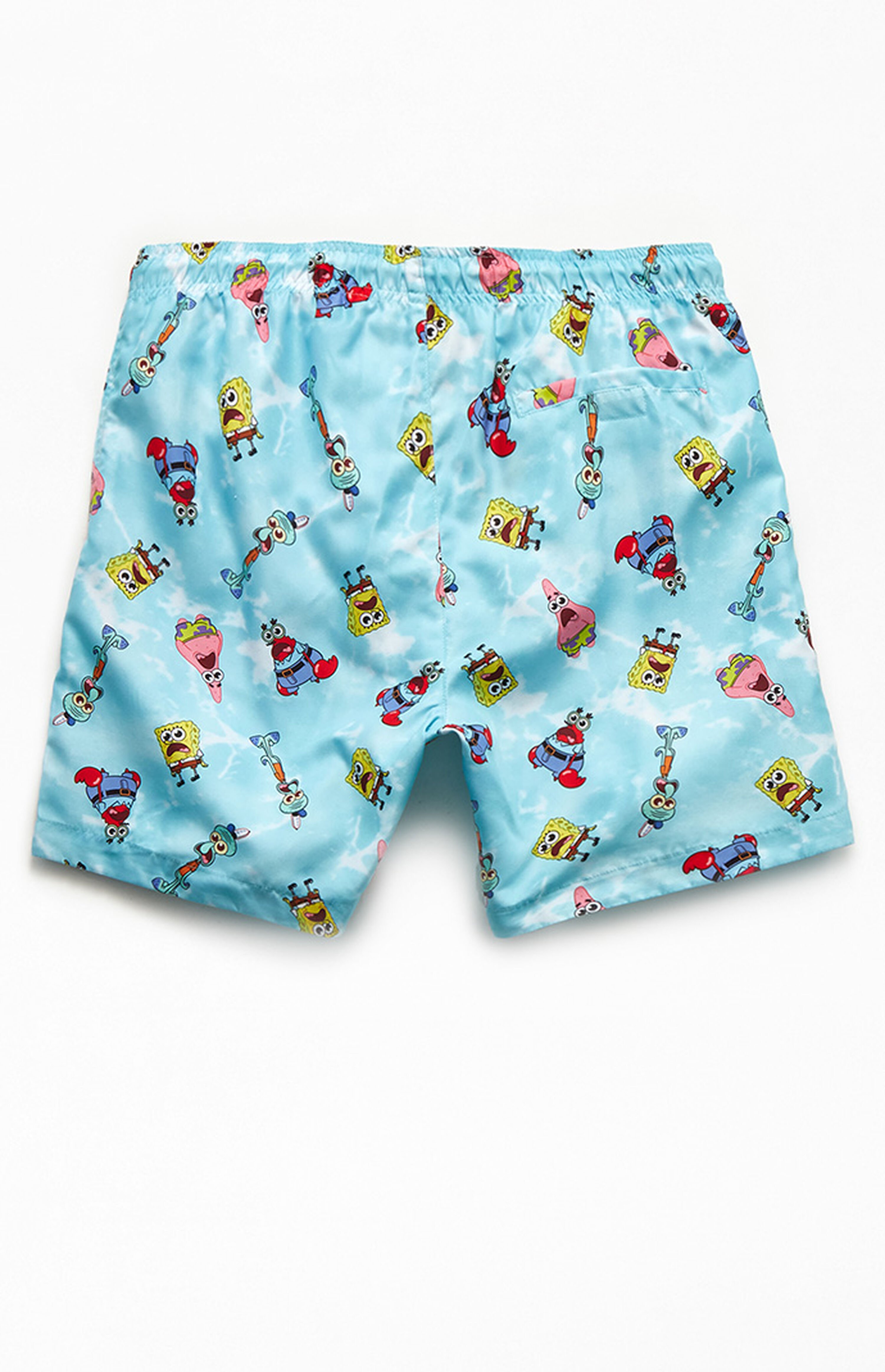 SpongeBob SquarePants 17" Swim Trunks | PacSun