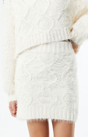 Glamorous Fuzzy Knit Mini Skirt | PacSun