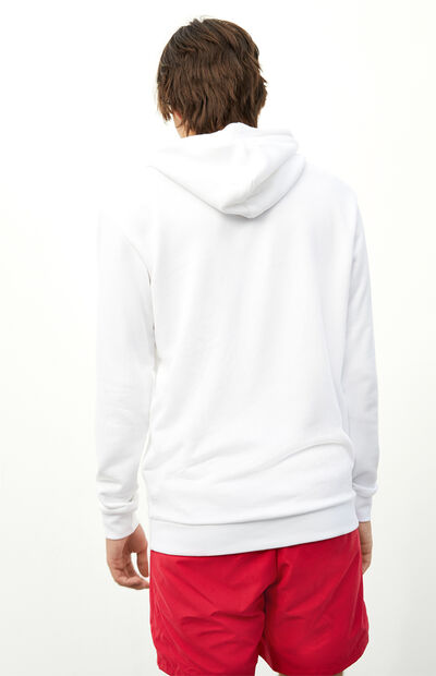 adidas White Essential Hoodie | Pacsun