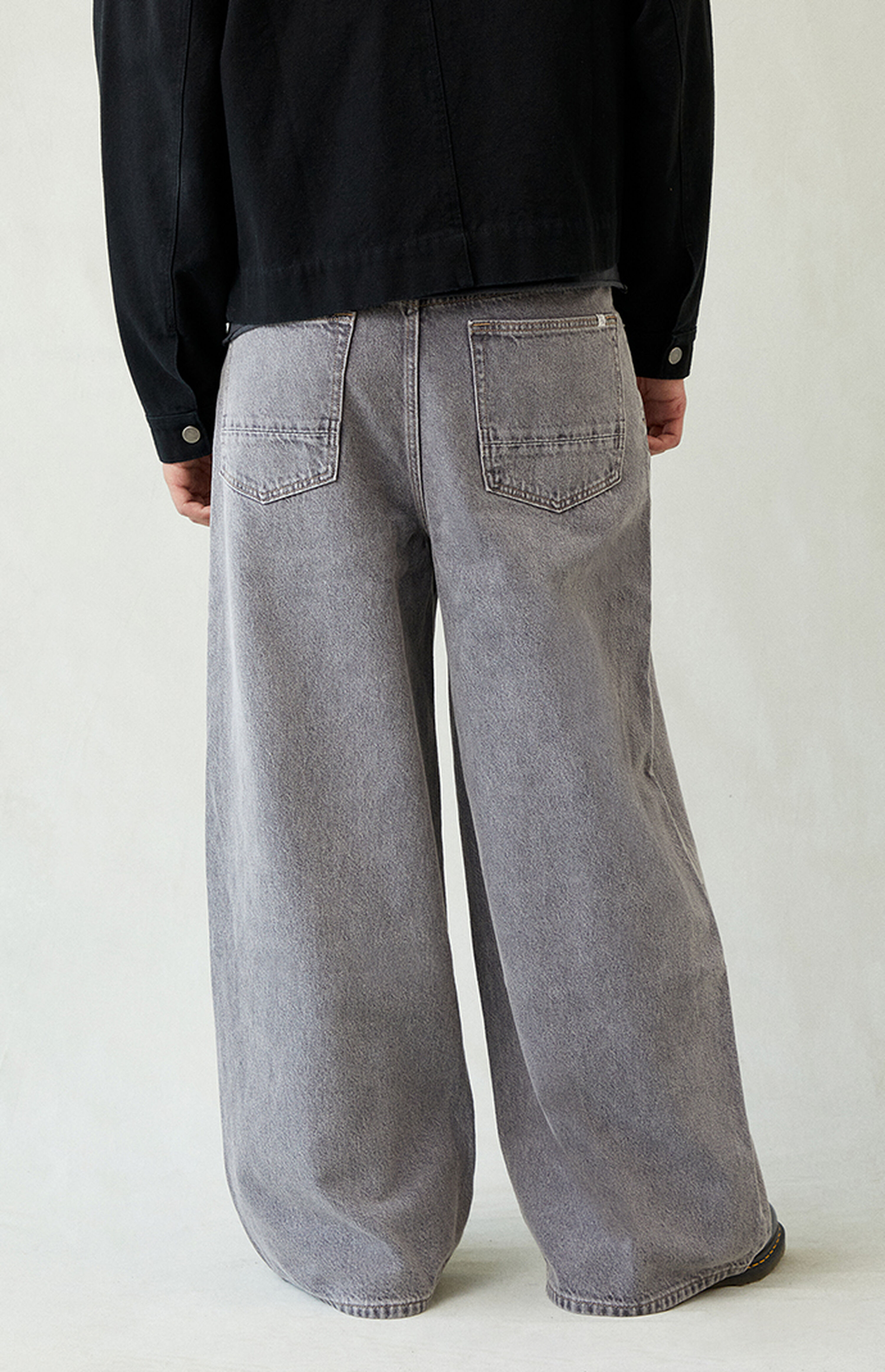 Pacsun Ryder Ultra Baggy Jeans Gray | Pacsun
