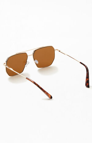 Pacsun Square Aviator Sunglasses | PacSun