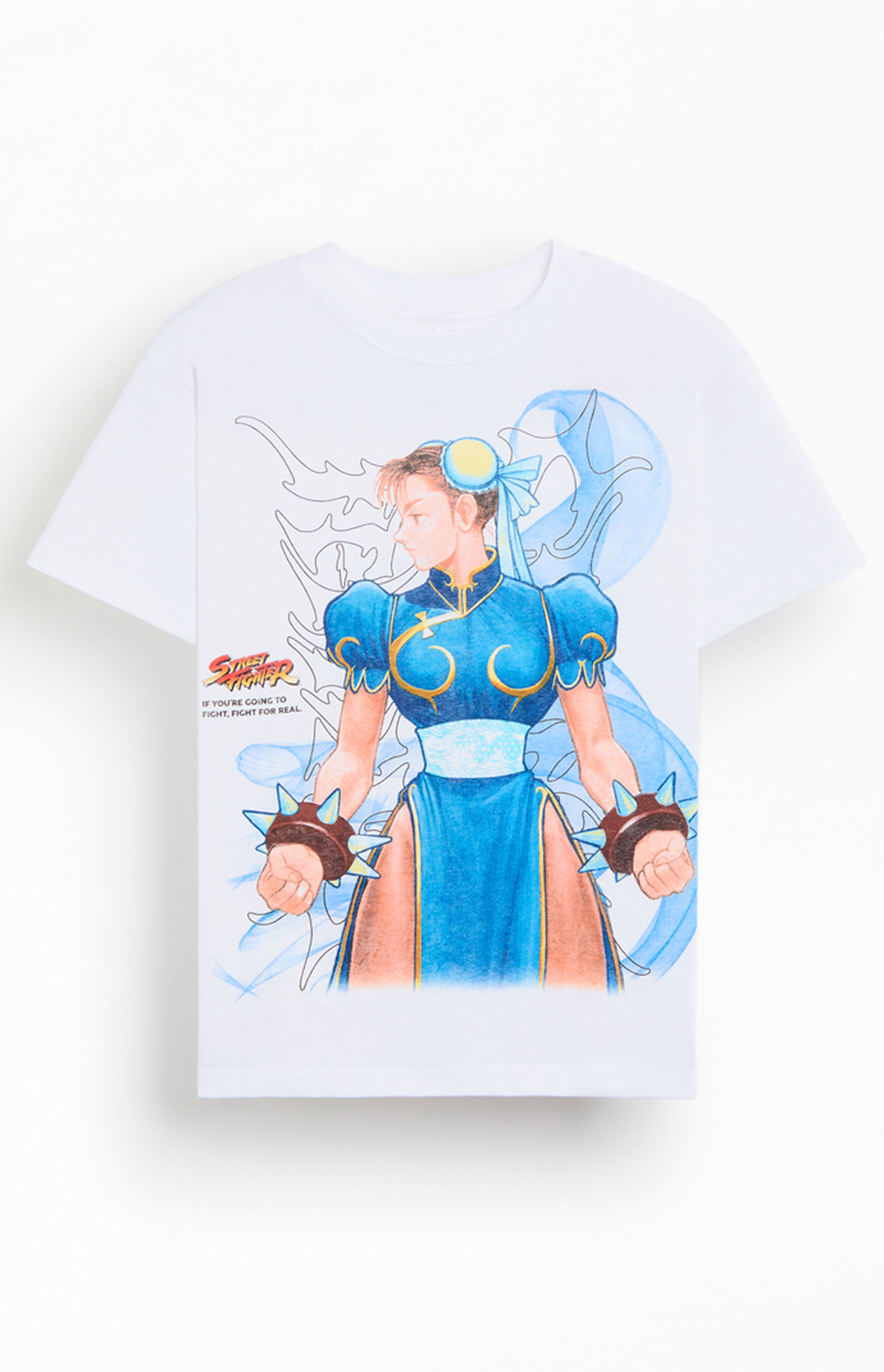 Street Fighter Chun Li Fight For Real T-Shirt | Pacsun