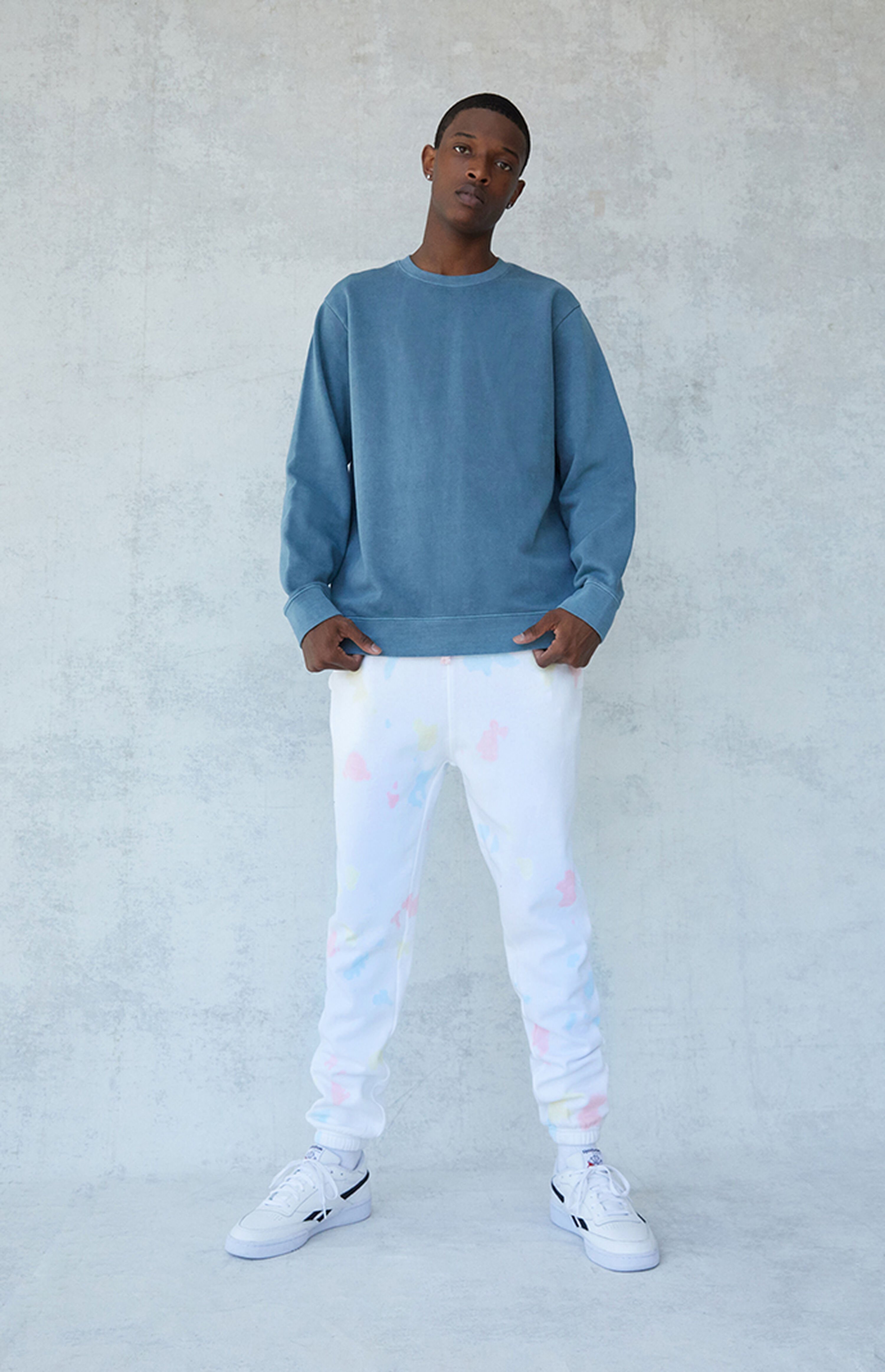 Pacsun Multi-colored Tie Dyed Fleece Sweatpants | PacSun