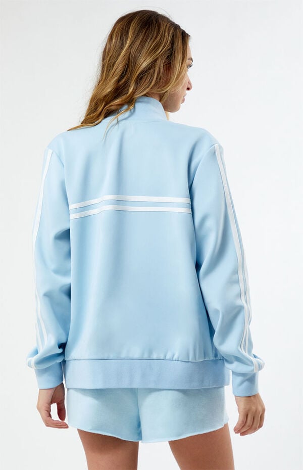 Pacsun Stripe Mock Neck Track Jacket | Pacsun